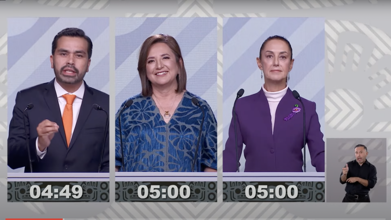 México: así se vivió el tercer y último debate presidencial antes de ...