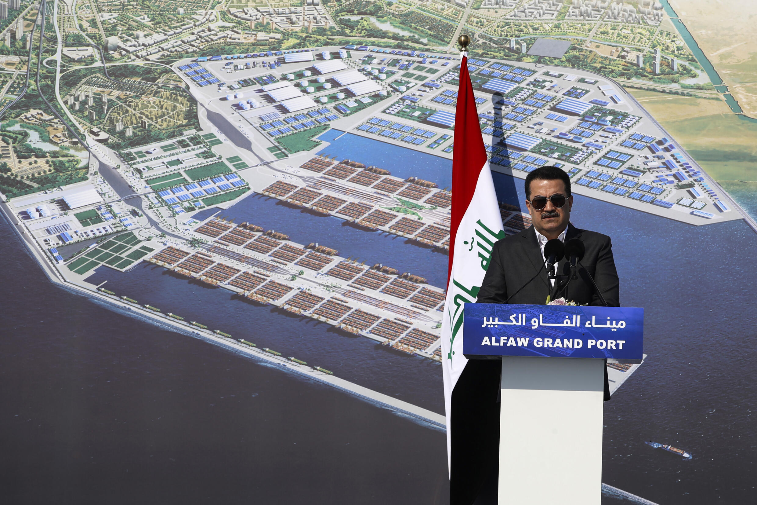 Iraq inaugurates docks for major new Gulf port