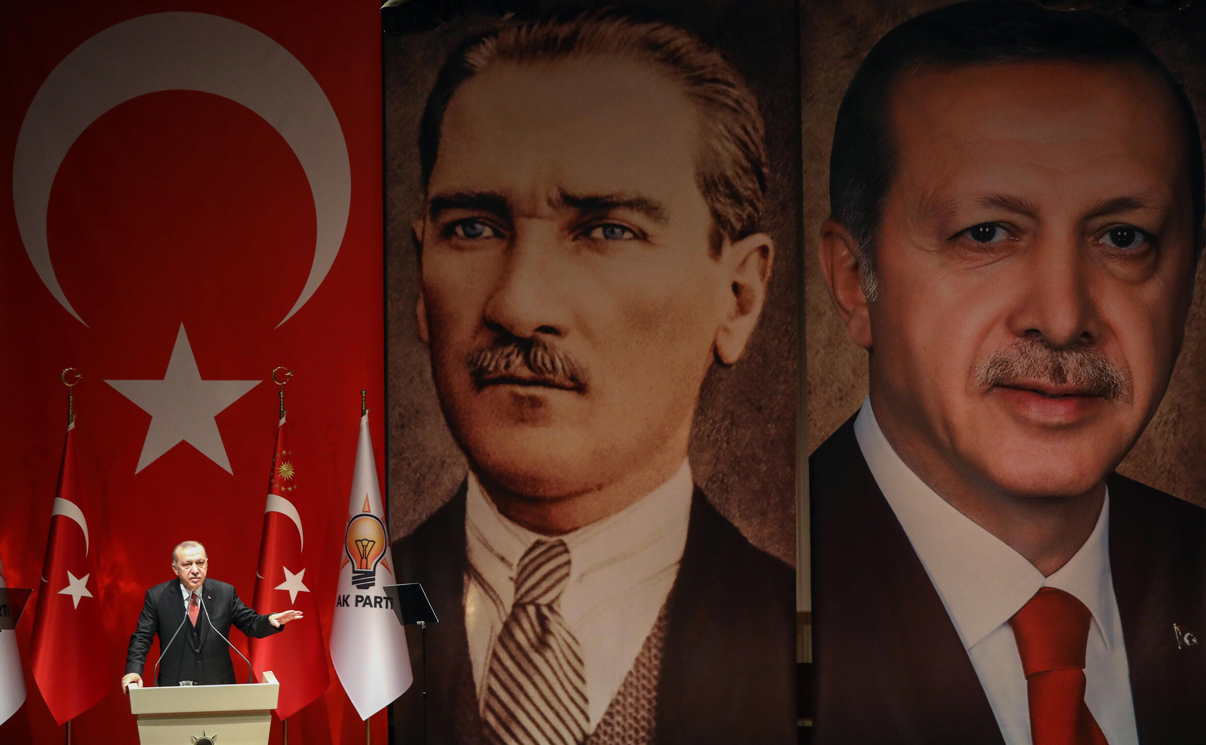 Erdogan challenges Ataturk's secular legacy as Turkish republic turns 100