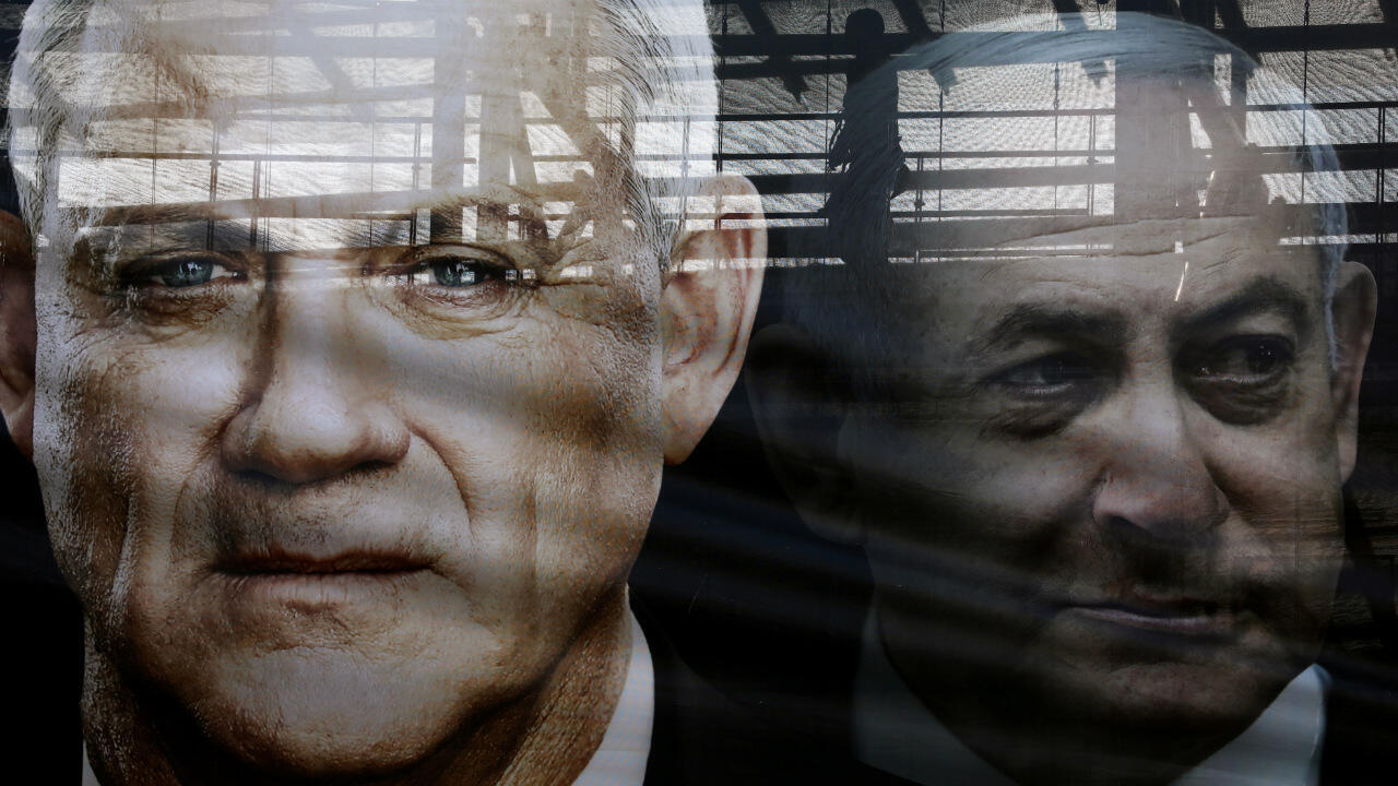 Netanyahu, Gantz neck and neck on eve of third Israeli elections in a year