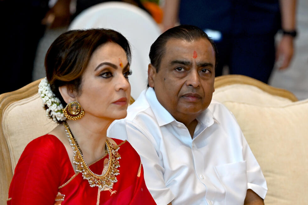 Father of the groom: Asia's richest man Mukesh Ambani