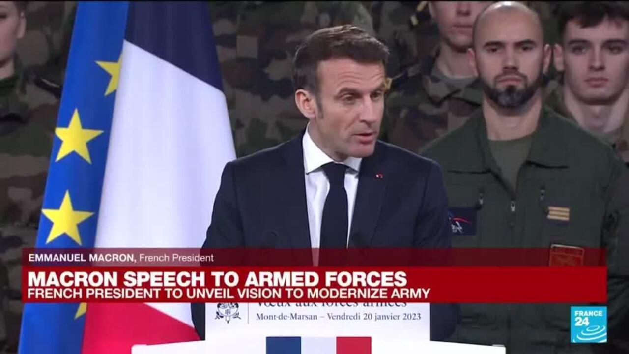 REPLAY - Macron announces massive increase in defence spending - France 24