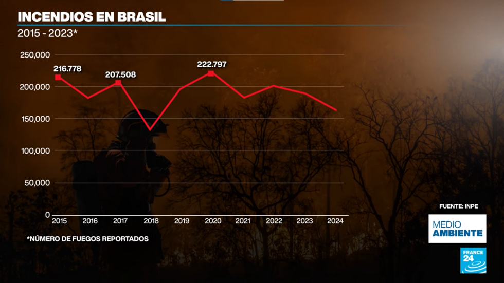 ¿Por qué cada año los incendios forestales arrasan en Brasil y Bolivia ...
