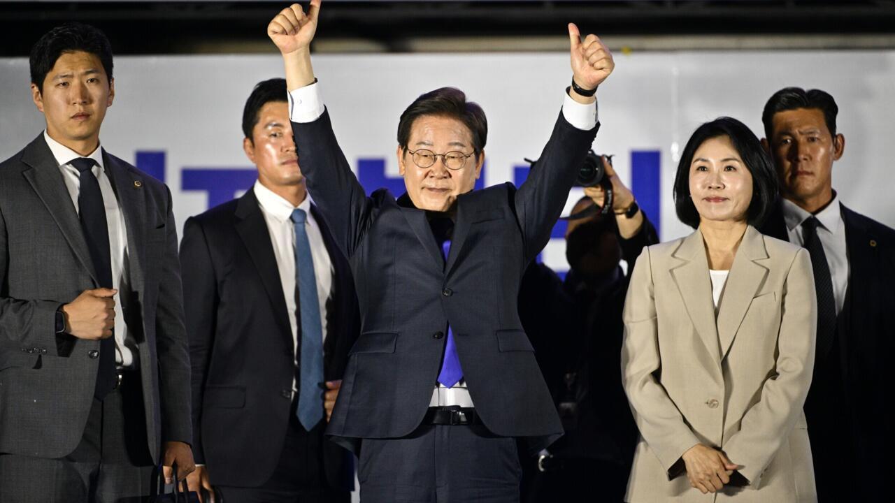 Tout juste élu, Lee Jae-myung est investi président de la Corée du Sud ...