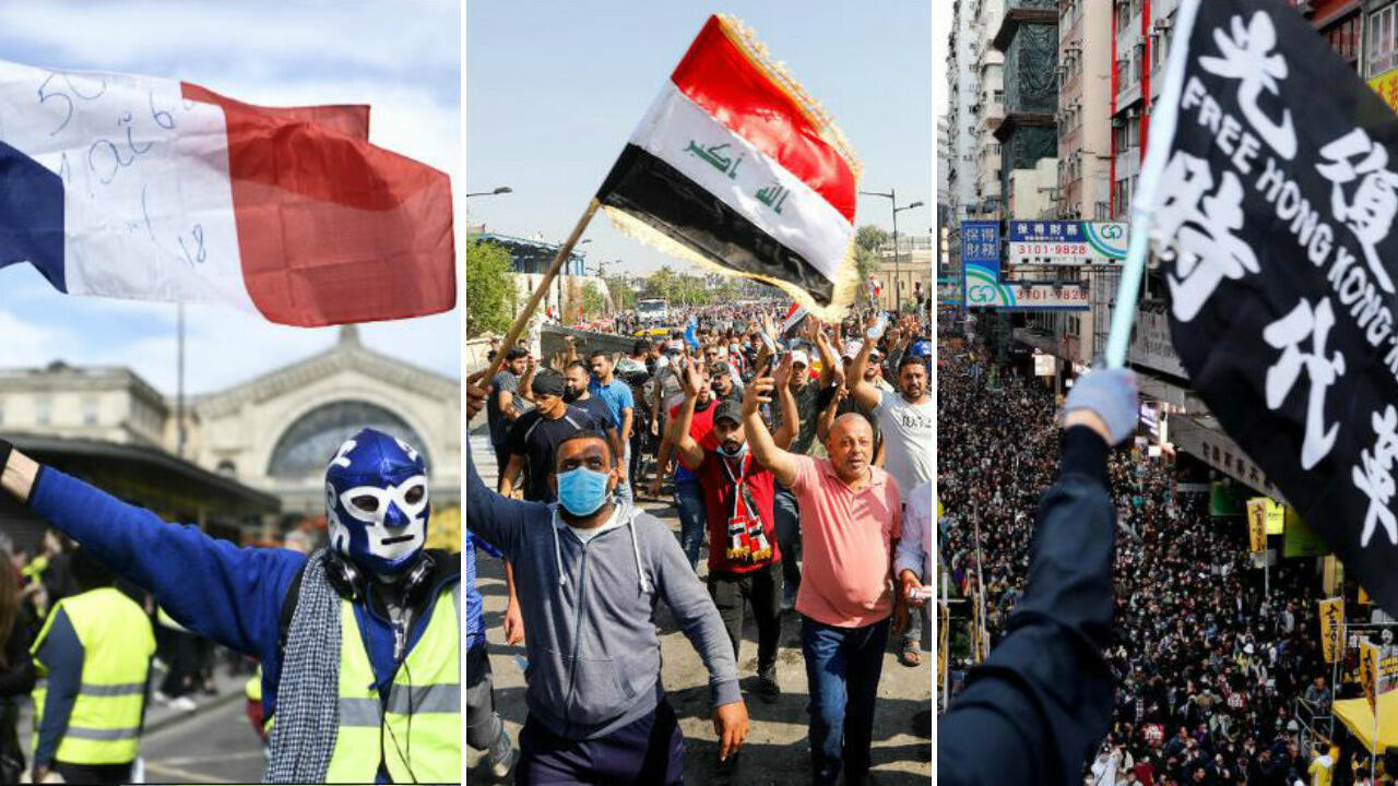 A year of discontent: Protests of 2019 toppled world leaders from ...