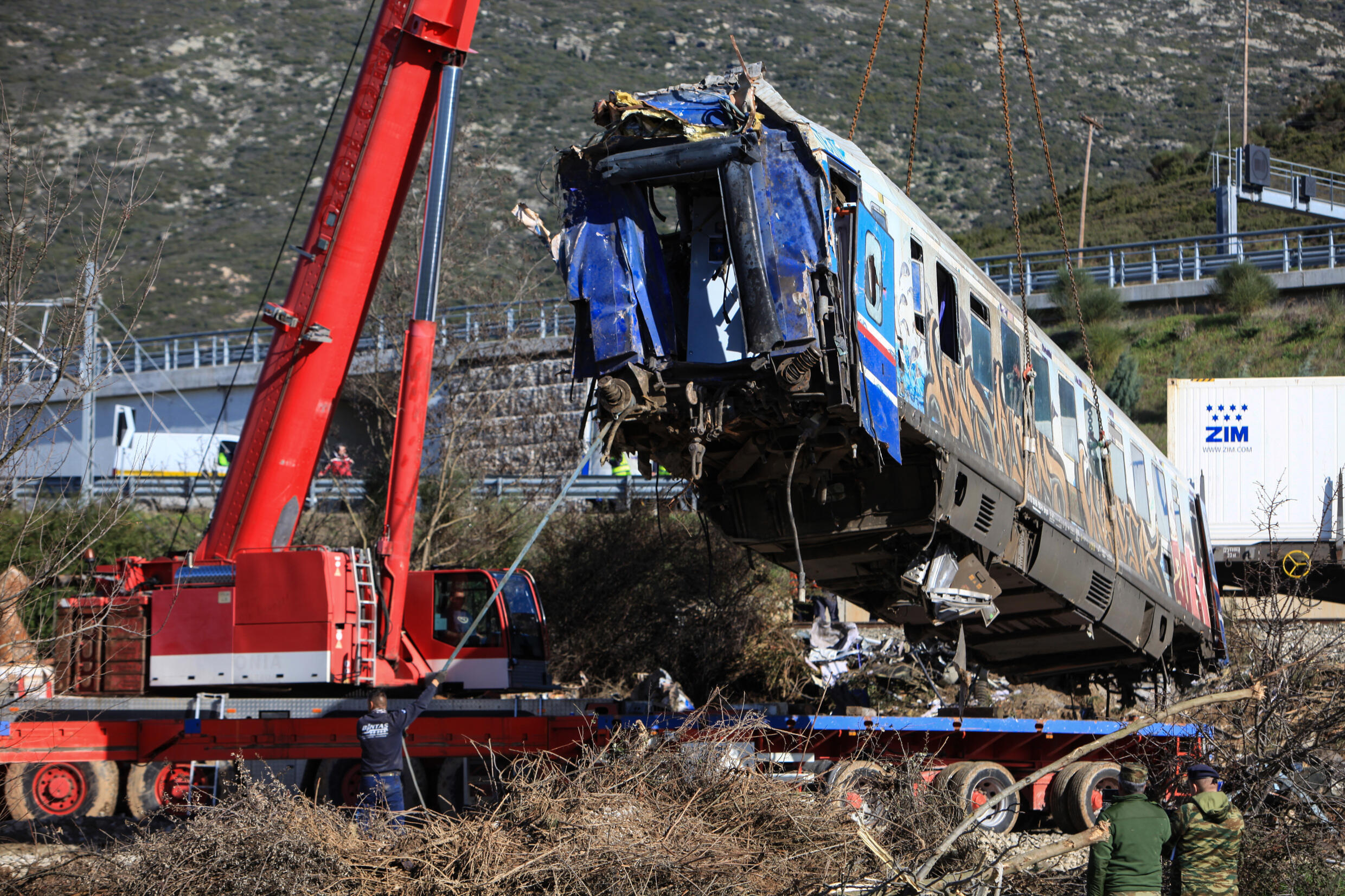 More protests over Greek rail disaster as first victims buried