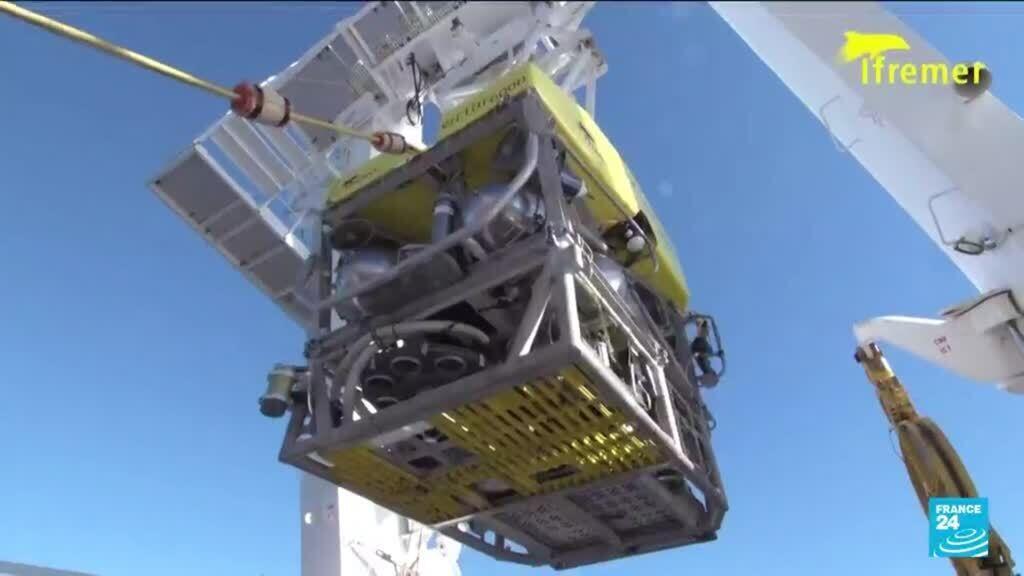 French deep diving robot joins submarine search - France 24