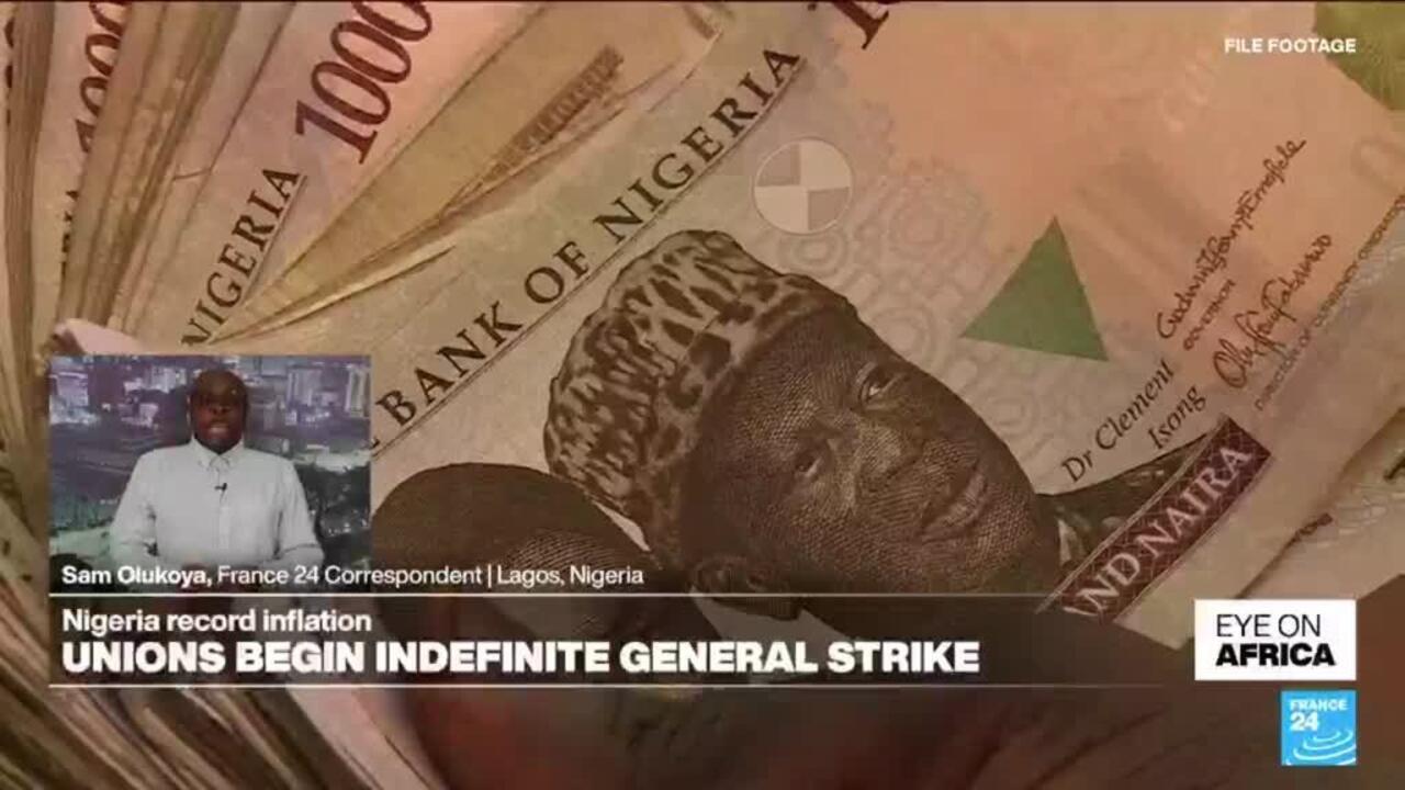 Nigeria union strike shuts power grid, schools, disrupts flights - France 24