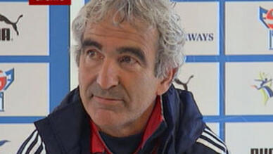 Domenech pas menacé après la Serbie, assure la Fédération - France 24