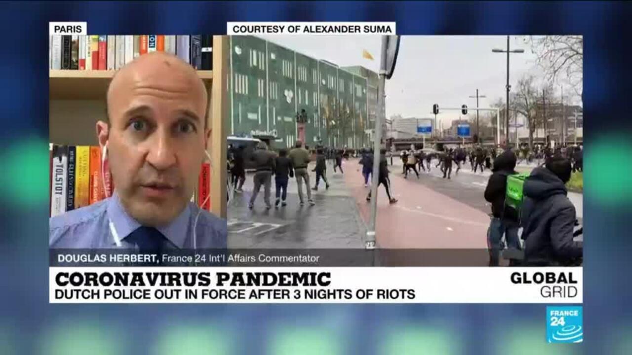 Coronavirus pandemic: Calm returns to Netherlands after 3 nights of ...