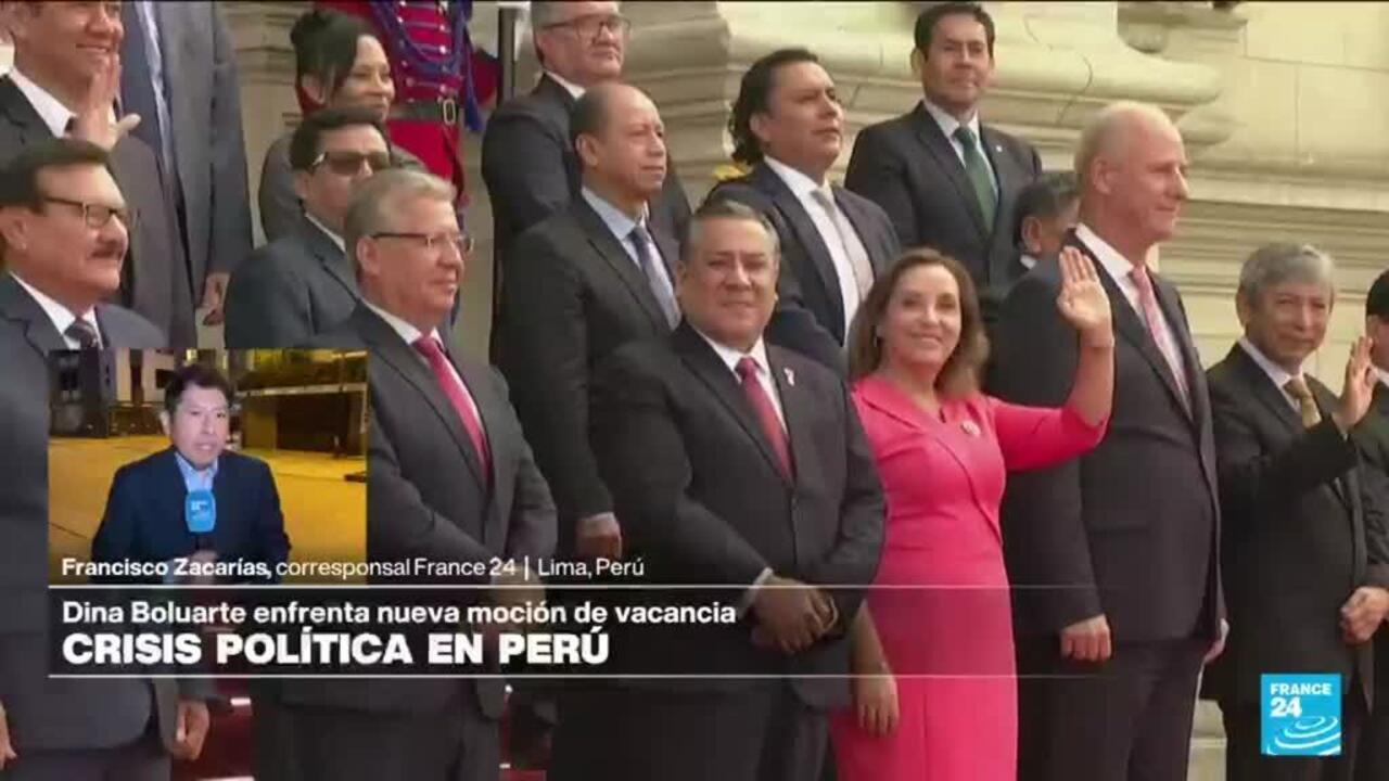 Informe desde Lima: presidenta peruana Dina Boluarte enfrenta nueva moción de vacancia - France 24