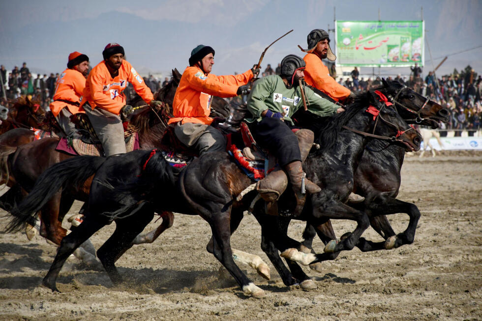The pain and money behind the Afghan game of buzkashi