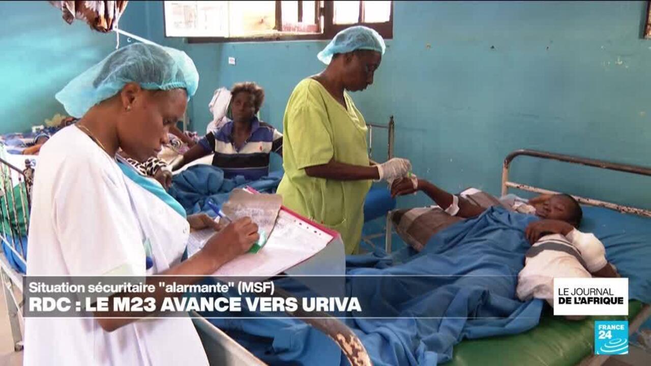 RDC : le M23 avance vers Uvira, situation "alarmante" selon Médecins sans frontières - Journal ...