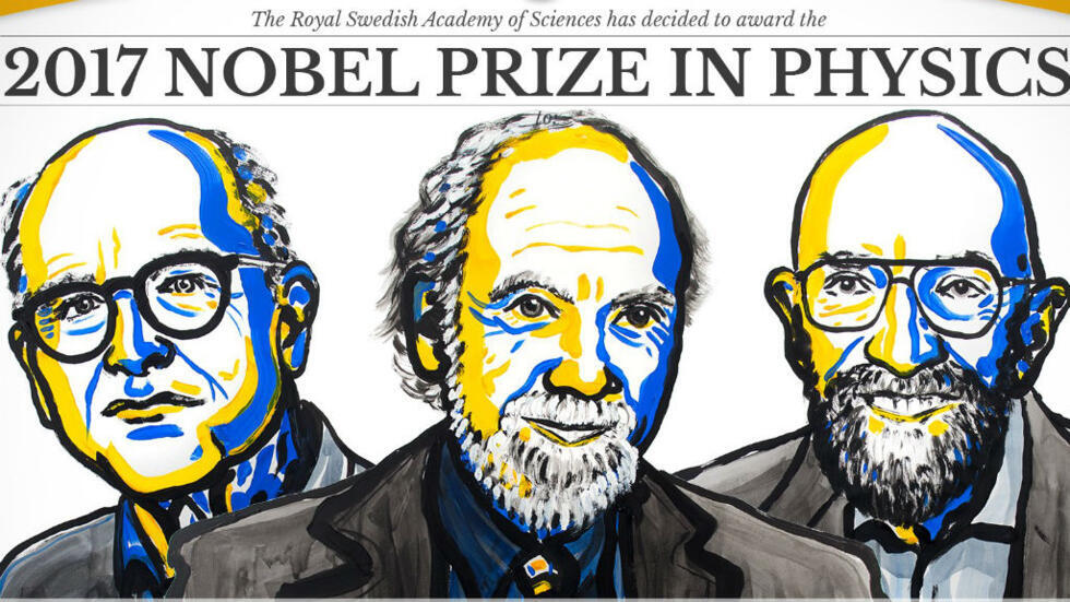 US trio Barish, Thorne and Weiss win Nobel Prize in physics for work on gravitational waves