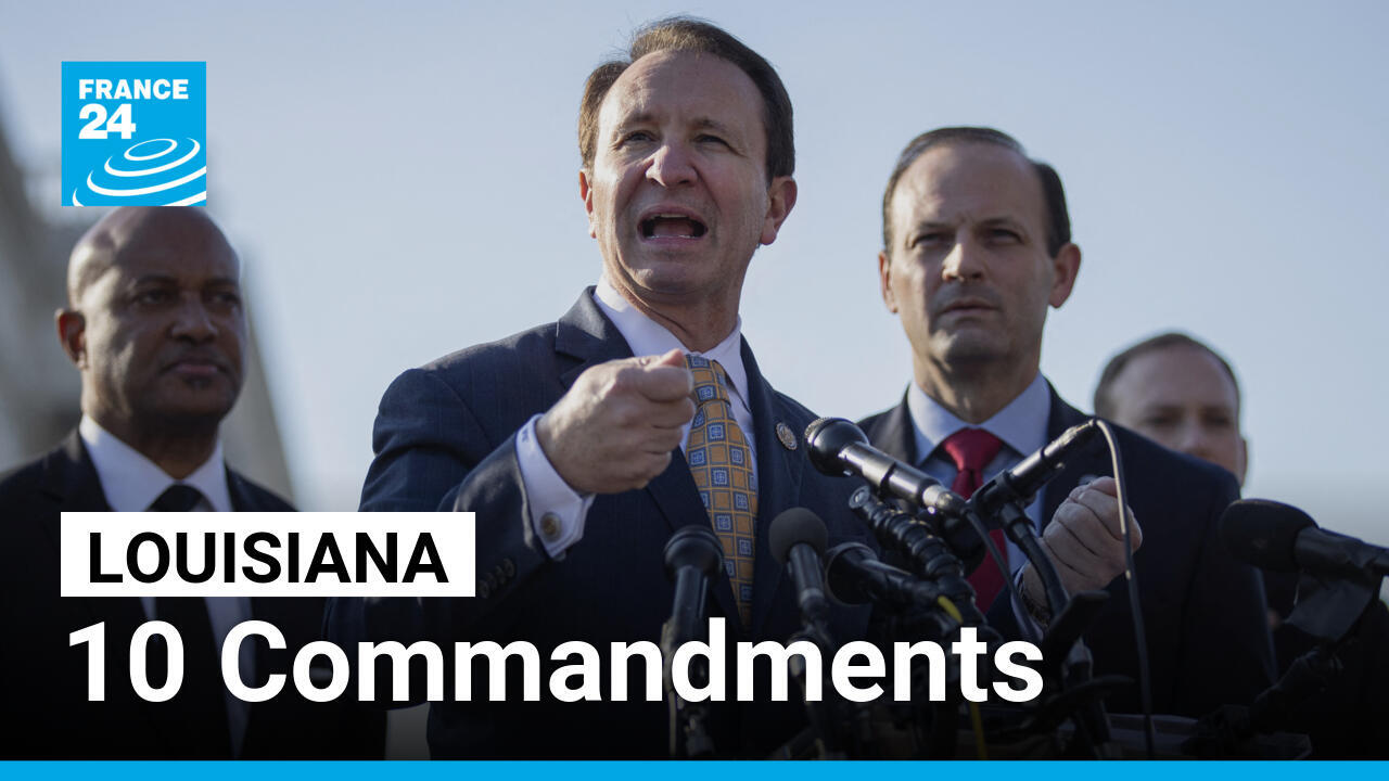 Louisiana orders schools to display the Ten Commandments in all ...