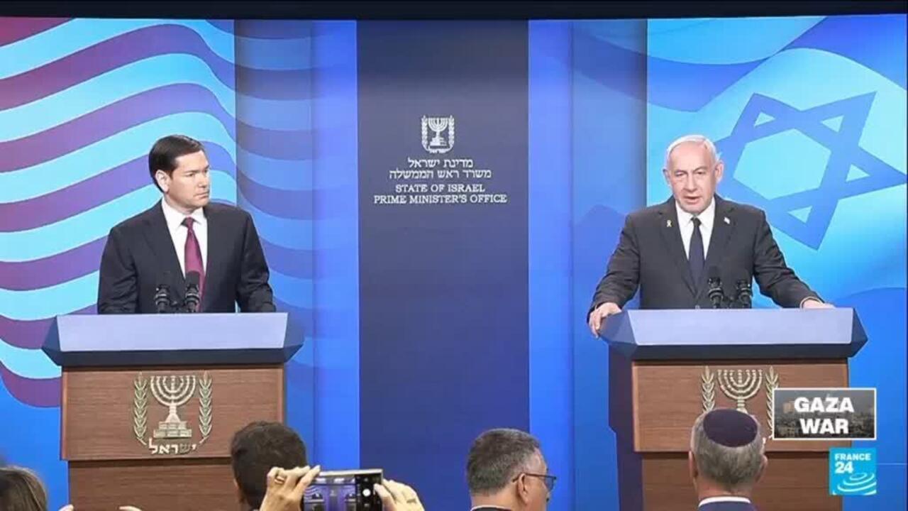 REPLAY: Press conference with Marco Rubio and Benjamin Netanyahu in ...