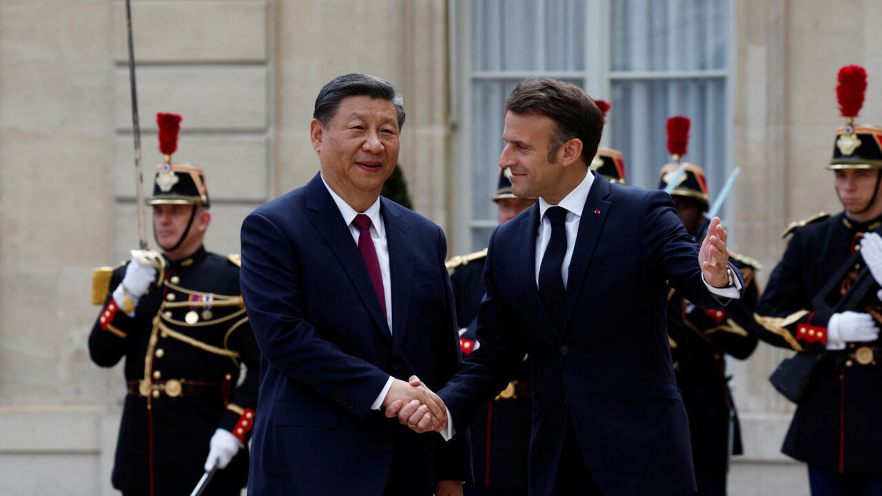 Macron set to press China's Xi on trade, Ukraine during Paris visit ...