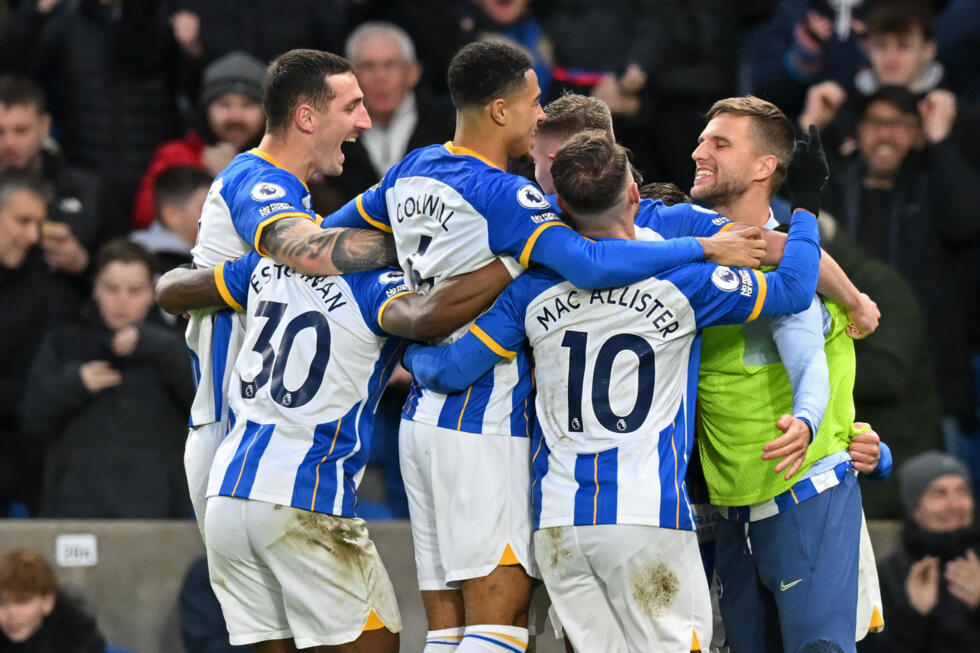 Man City fume as VAR 'joke' fuels Man Utd win, Brighton rock Liverpool
