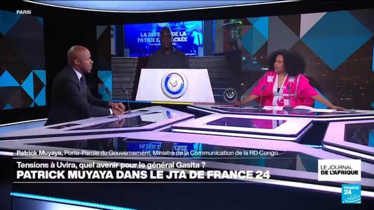 RDC : Patrick Muyaya répond sur la situation à l’Est et les accusations contre Kigali - France 24