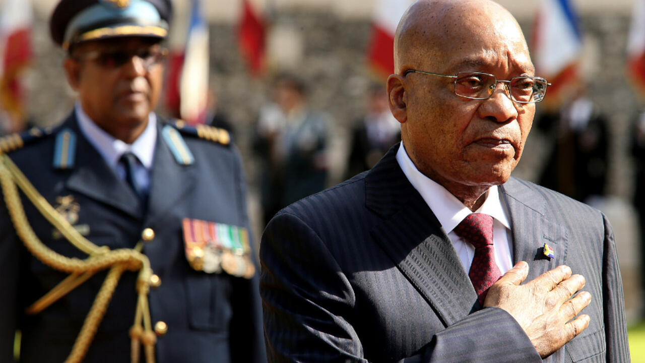 South African President Zuma honours fallen black WWI soldiers in France