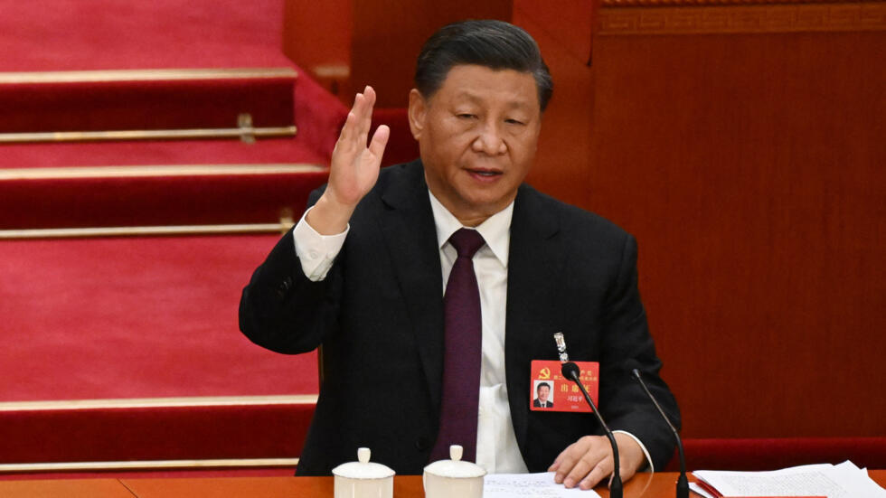 Xi in control at China's Communist Congress as ex-president removed