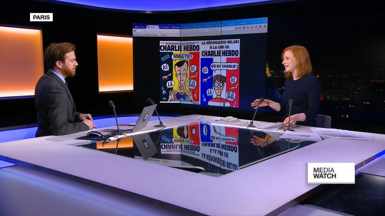 Belgians bite back after controversial 'Charlie Hebdo' cartoon - MediaWatch