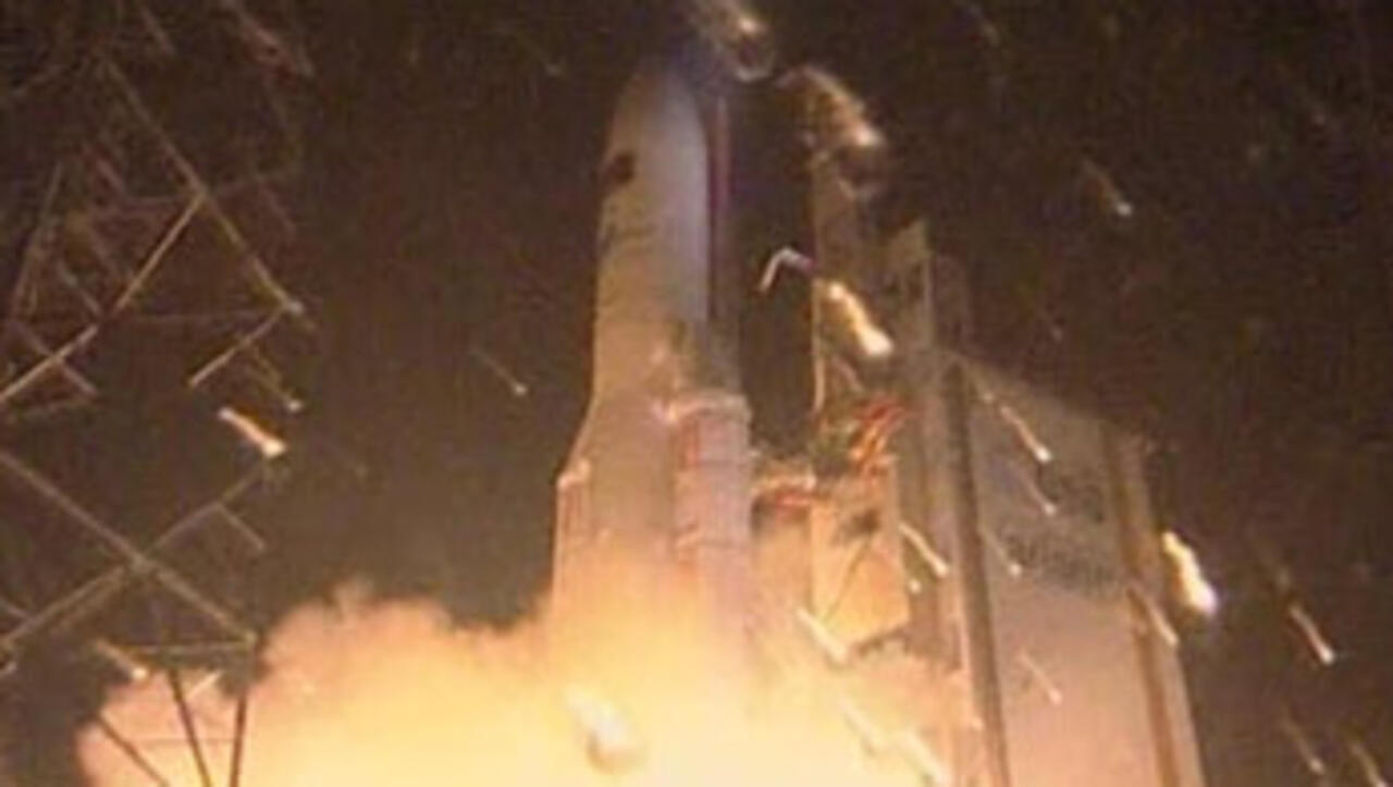Rocket blasts off with supplies for ISS astronauts