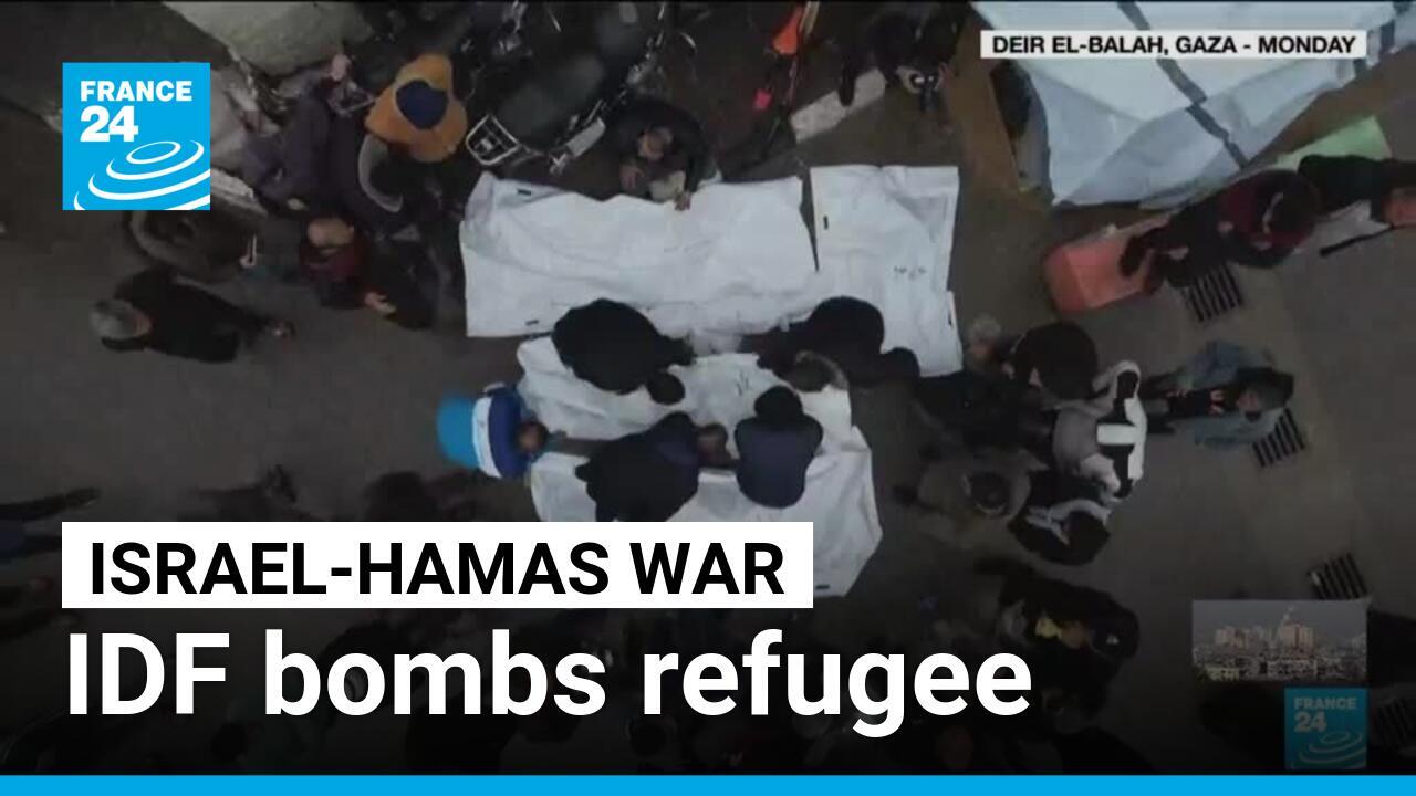 Israeli army bombs refugee camps in central Gaza - France 24
