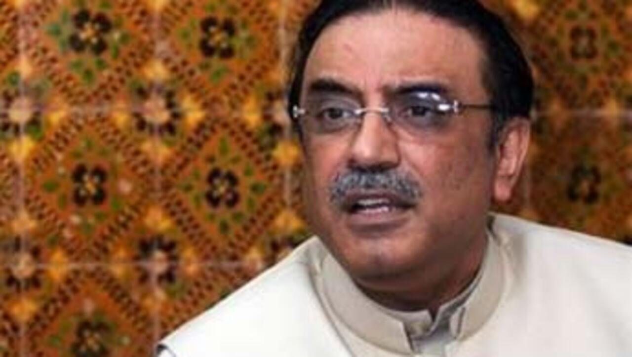 President Zardari delivers first official address