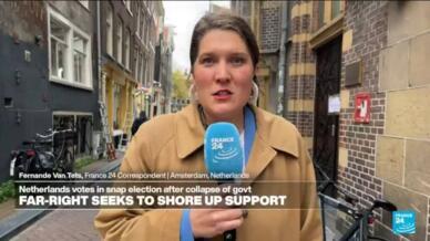 Dutch exit polls put centrist party D66 narrowly ahead of far right