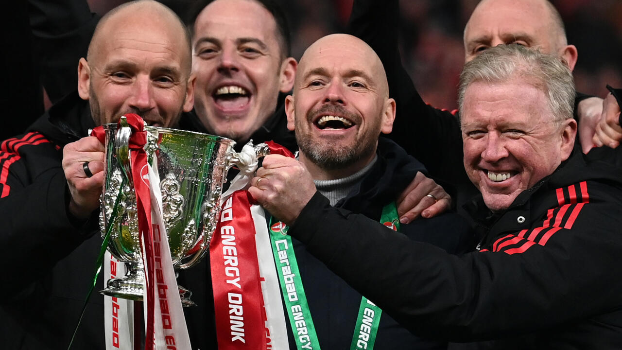 Ten Hag wants to 'keep on dancing' after first trophy as Man Utd boss
