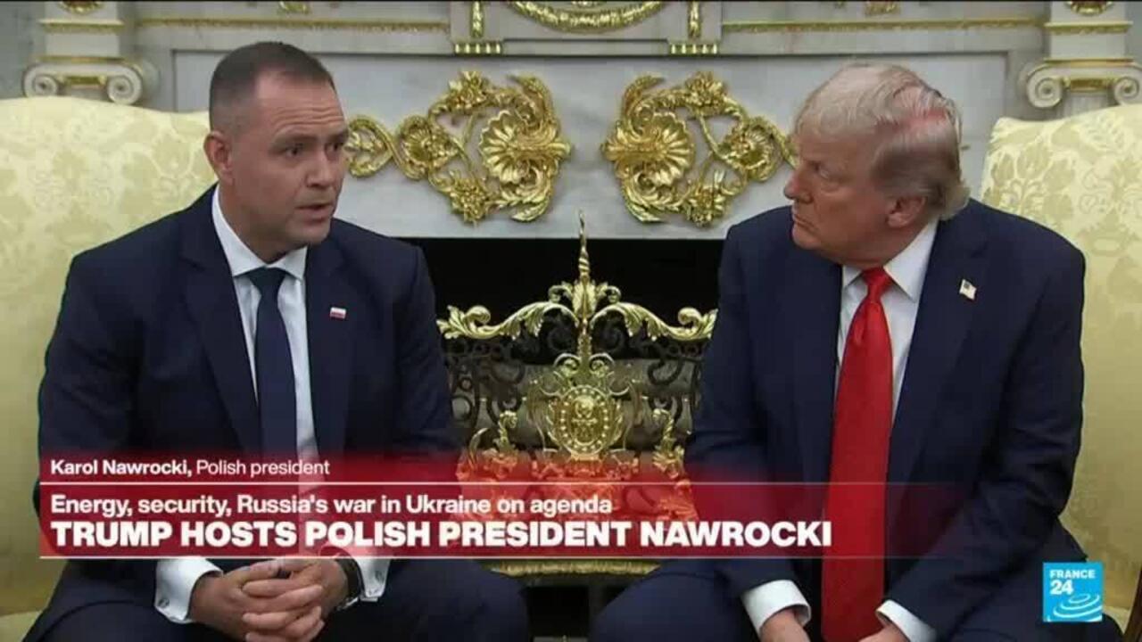 REPLAY: Trump hosts Poland's new nationalist president in Washington ...