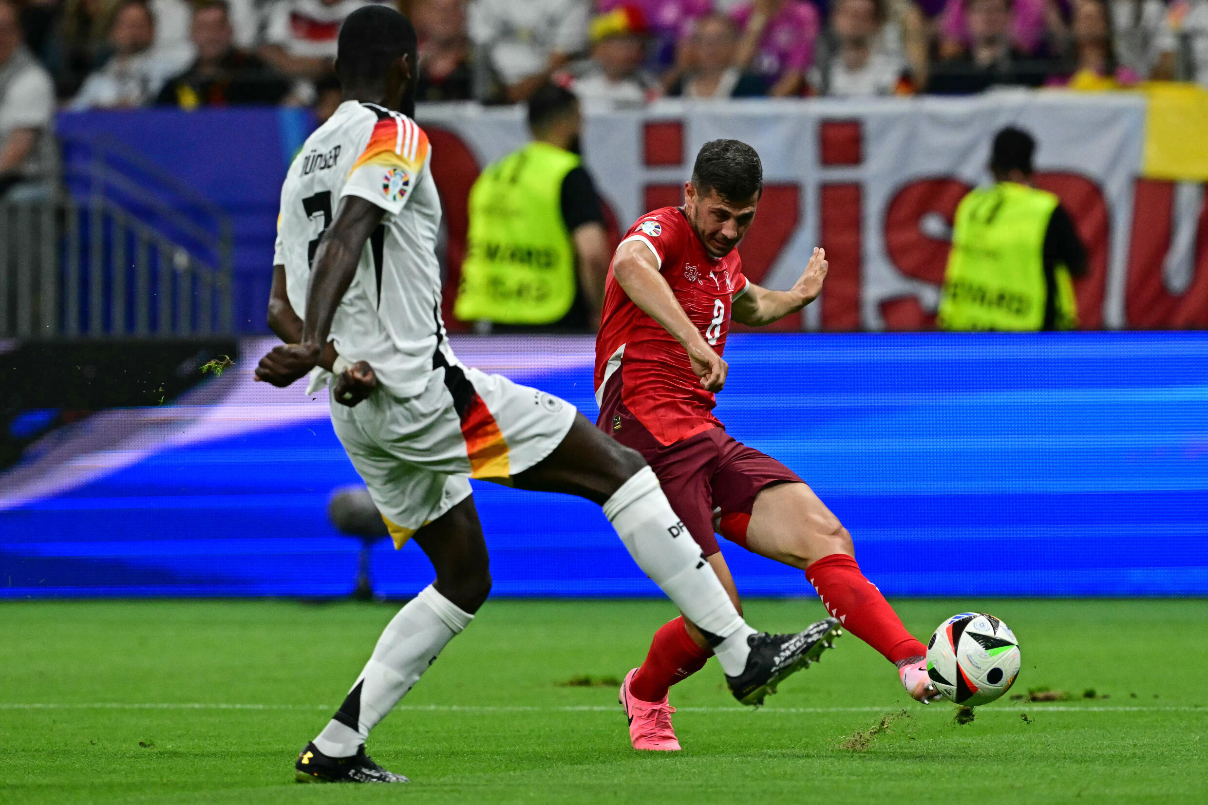 Italy face Swiss test after stumbling into Euros last 16