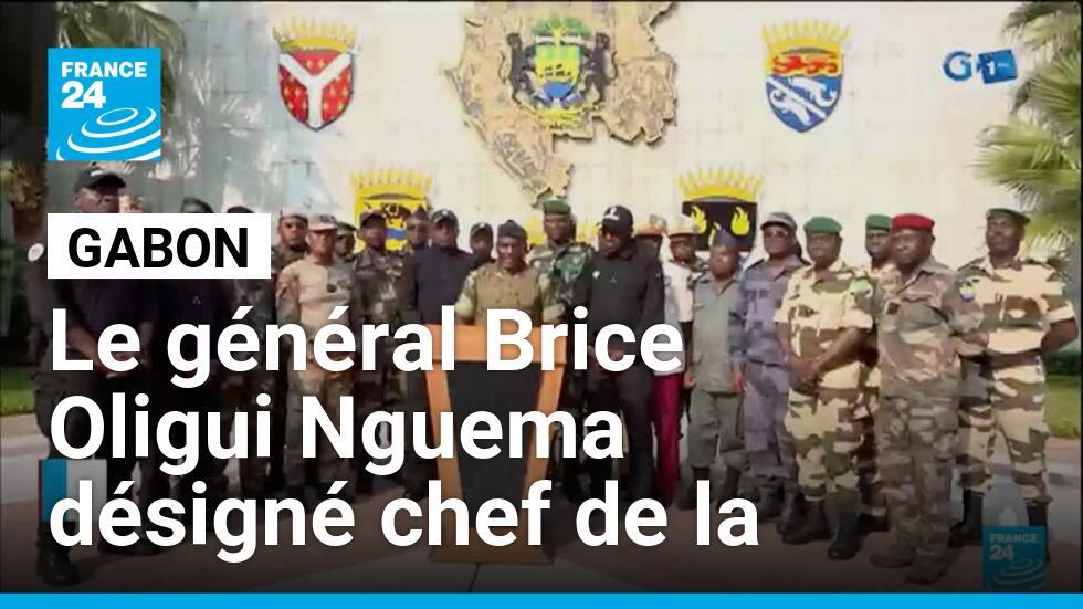 Coup d'état militaire au Gabon : le général Brice Oligui Nguema, nouvel ...