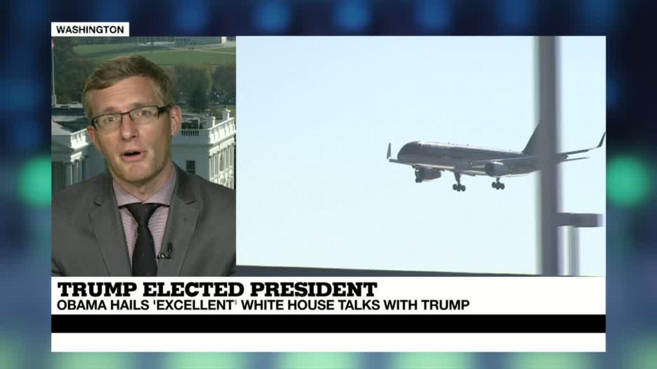 Obama, Trump meet at White House after bitter campaign - France 24