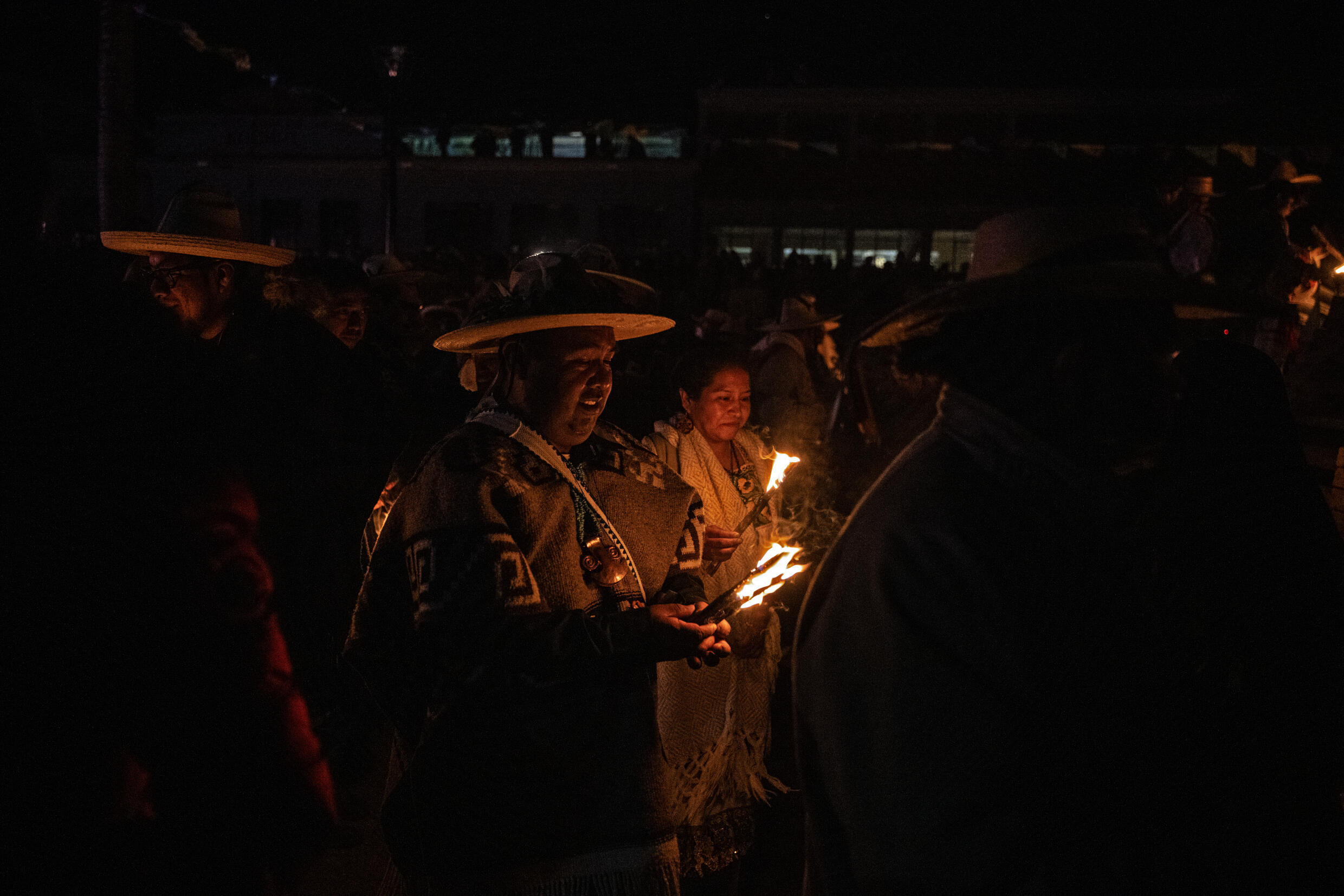 Mexican community revives customs with ancient fire ritual