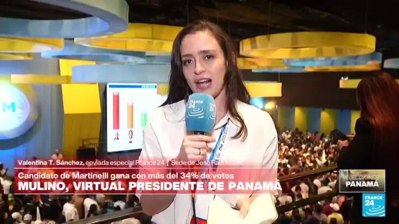 Informe desde Ciudad de Panamá: José Raúl Mulino es el presidente electo de Panamá - France 24
