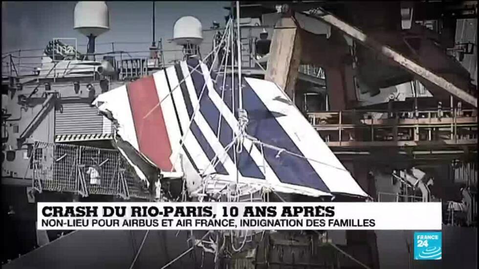 Crash du vol Rio-Paris : non-lieu pour Air France et Airbus, les ...