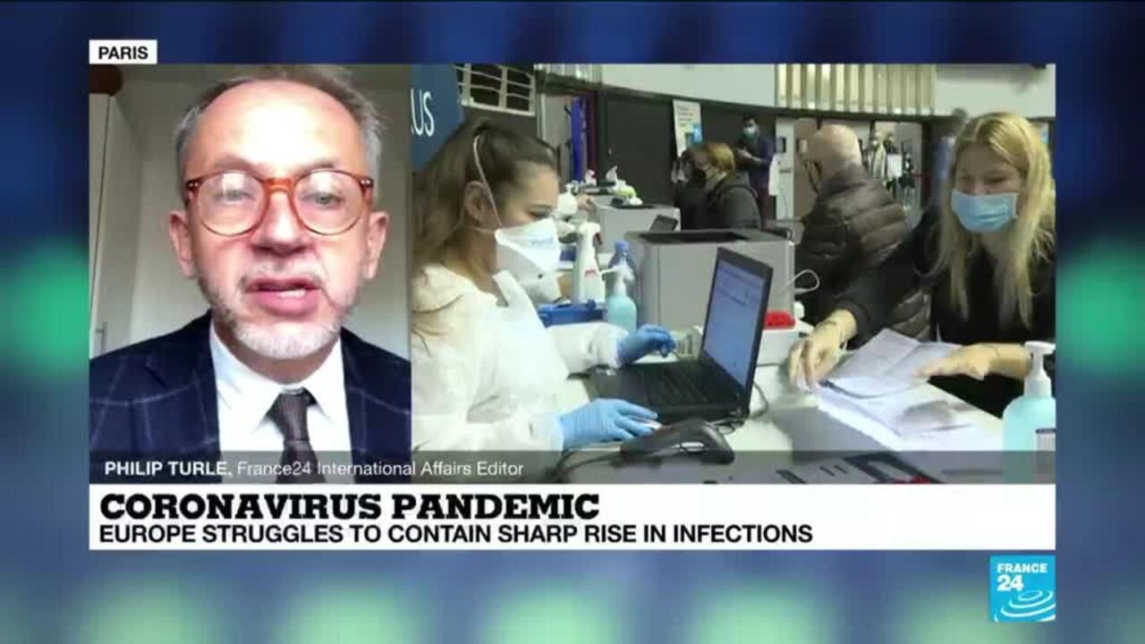Coronavirus pandemic: Europe struggles to contain sharp rise in ...
