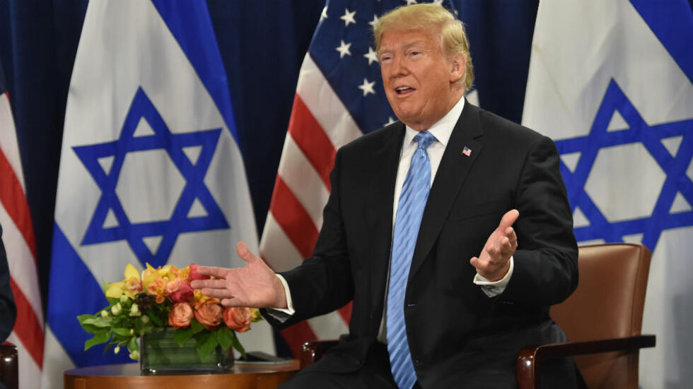 Trump backs two-state solution to Israeli-Palestinian conflict