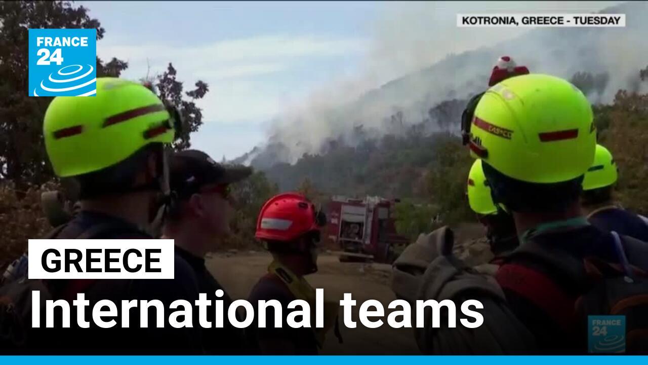 Multinational firefighting force battles EU's biggest wildfire in ...