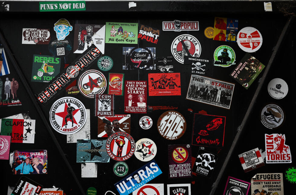 English football team's jerseys weave anti-fascism with history