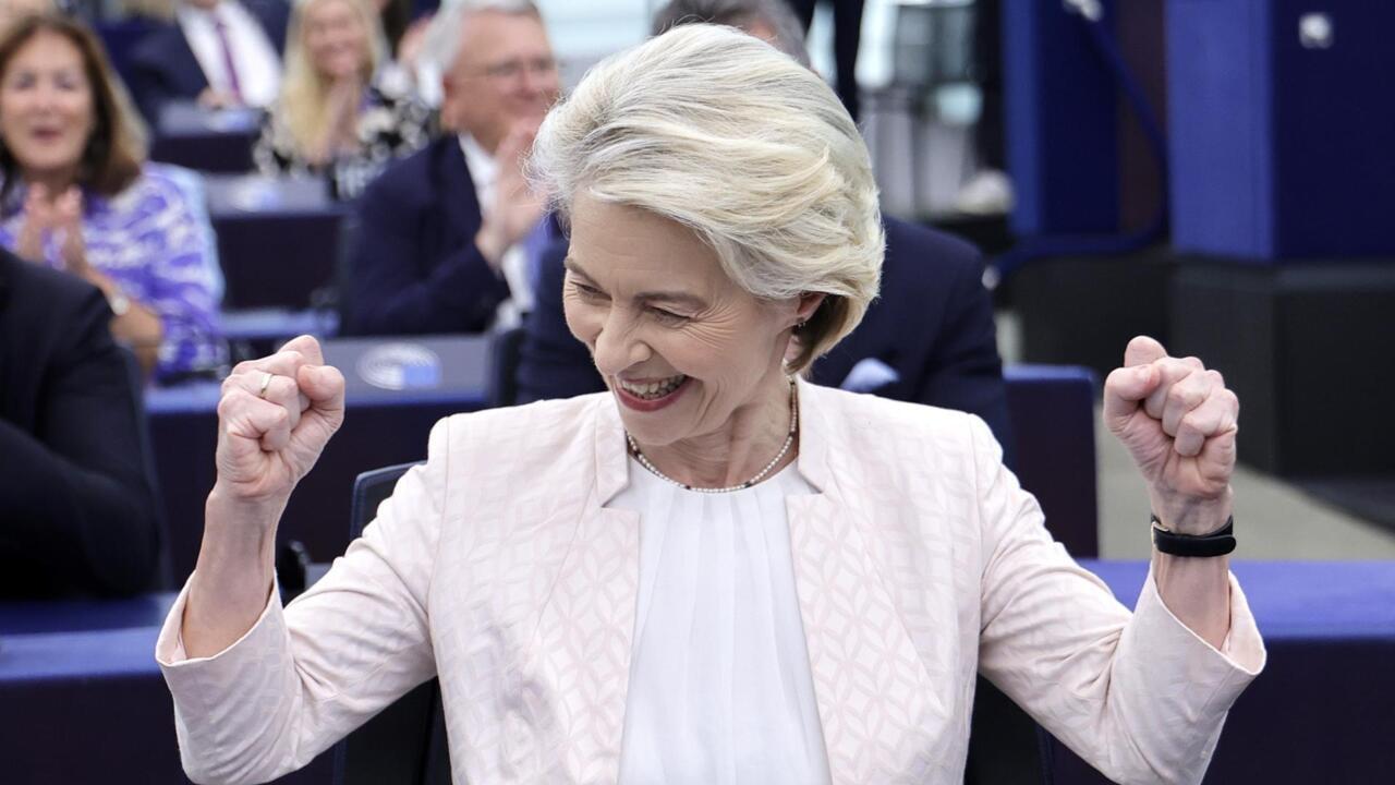 Ursula von der Leyen es reelegida presidenta de la Comisión Europea