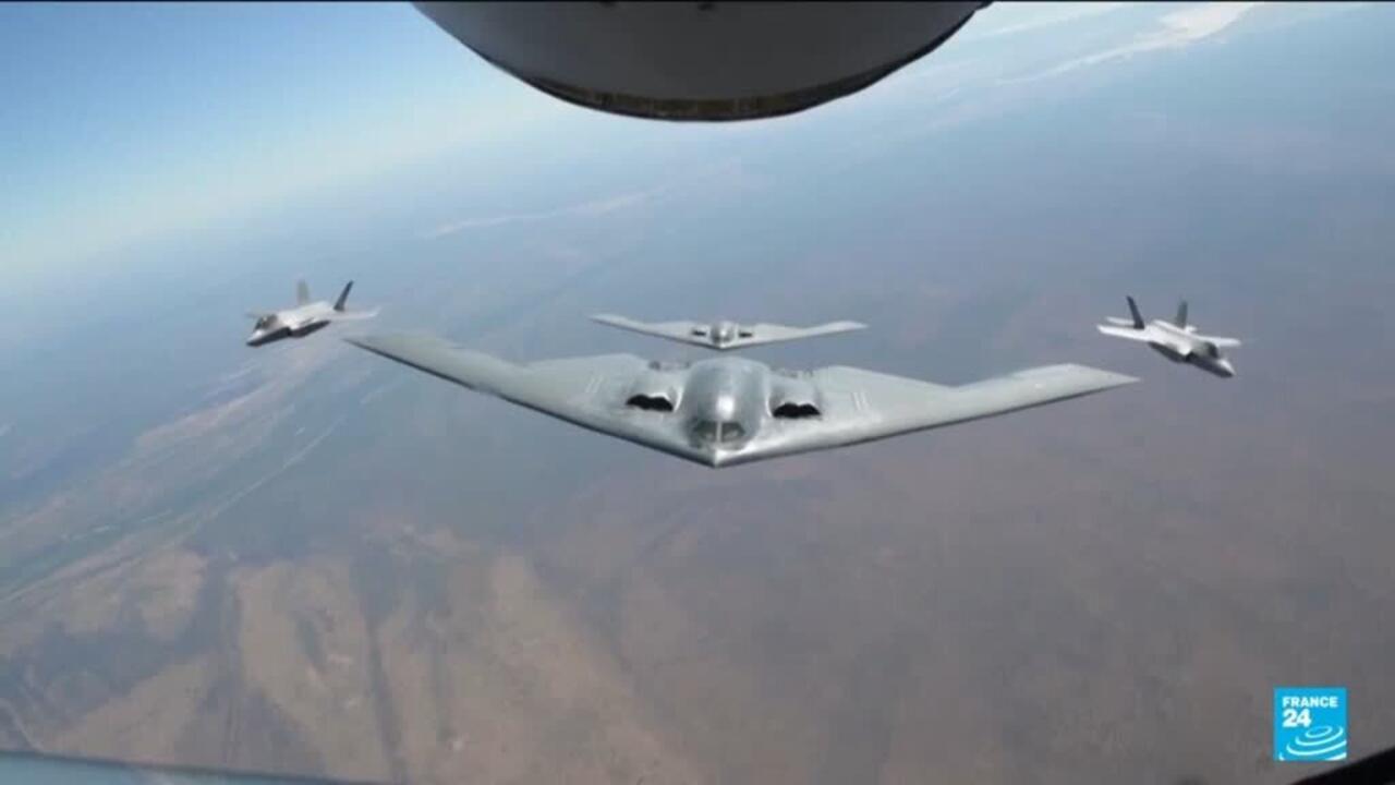 The US had been moving B-2 planes to Guam for several days before ...