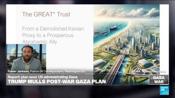 Post-war Gaza plan involves US administration and population moves ...