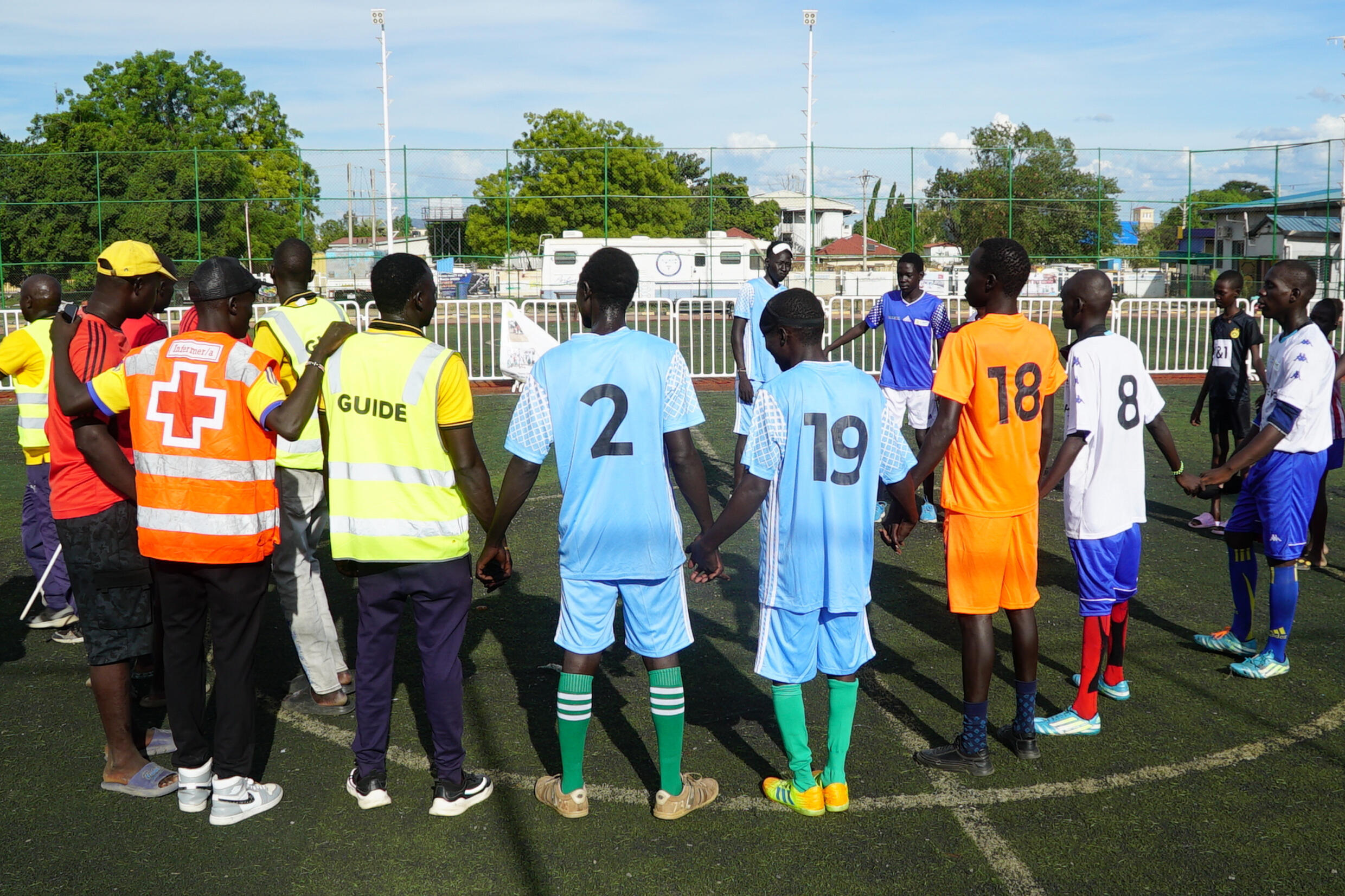 Restoring hope with South Sudan's blind football league