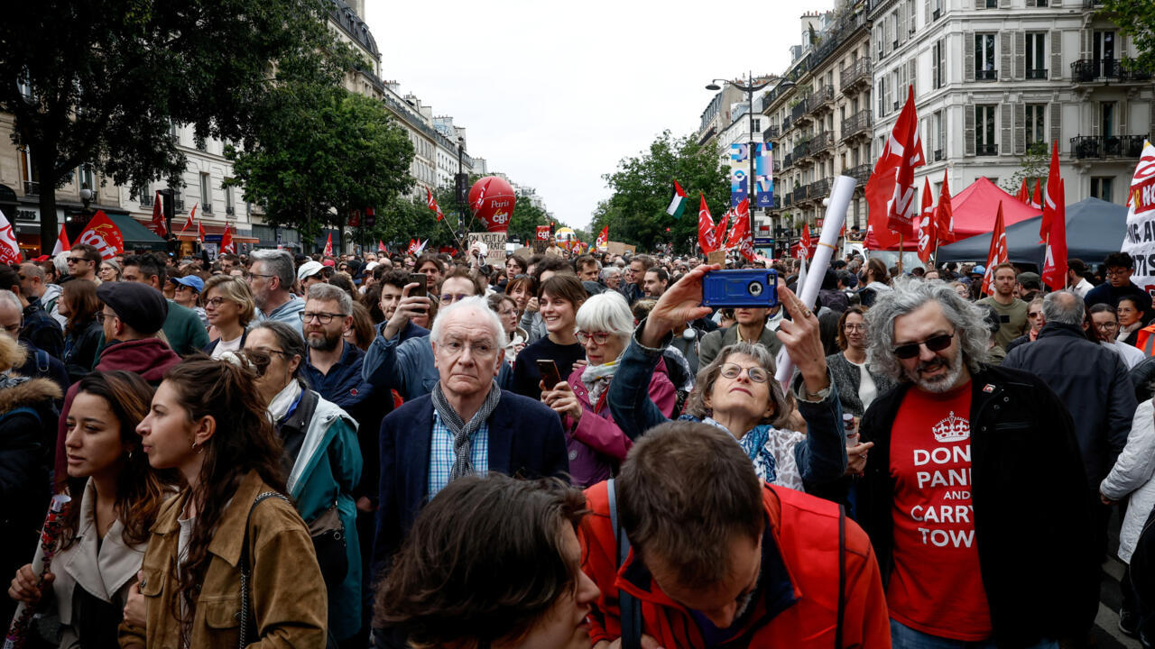 Protesters across France mobilise against the far right ahead of the ...