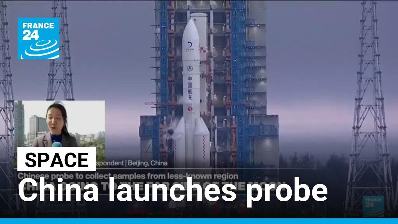 China launches first probe to collect samples from far side of Moon ...
