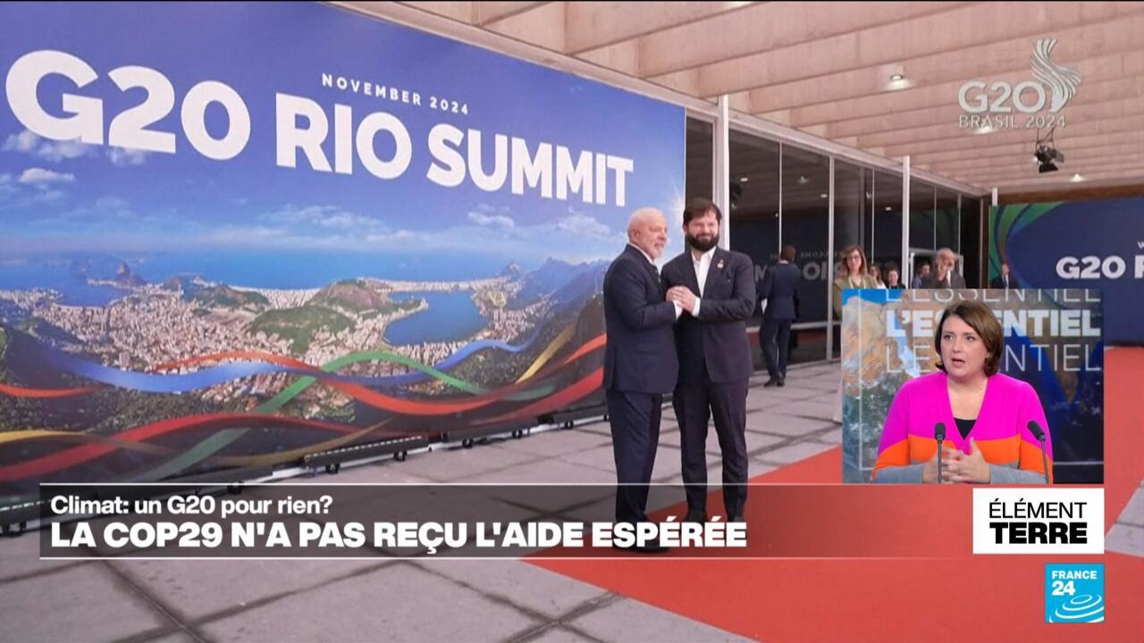Les négociations à la COP29 piétinent, le G20 n'a pas apporté l'aide ...