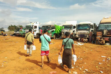 Myanmar relief camps receive last WFP aid as cuts begin